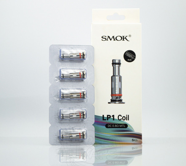 Испаритель Smok LP1 Coil DC 0.8 Ом MTL для многоразовой под-системы ...