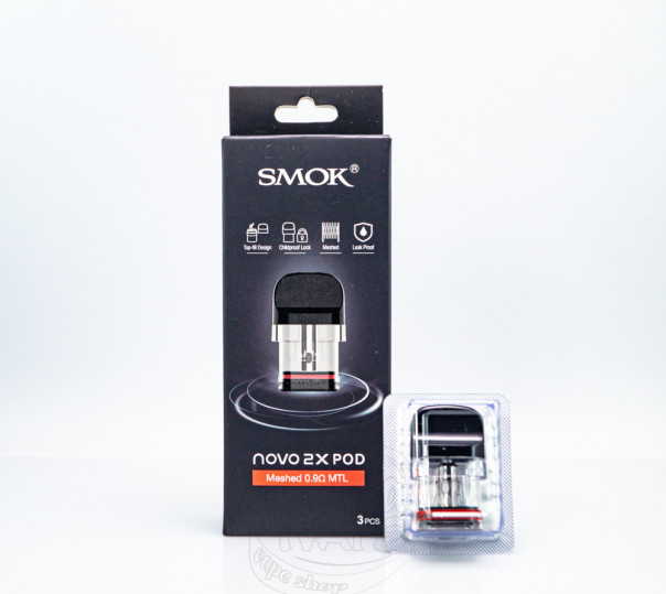 Картридж SMOK Novo Series для многоразовой POD системы Propod, Novo, 2 ...