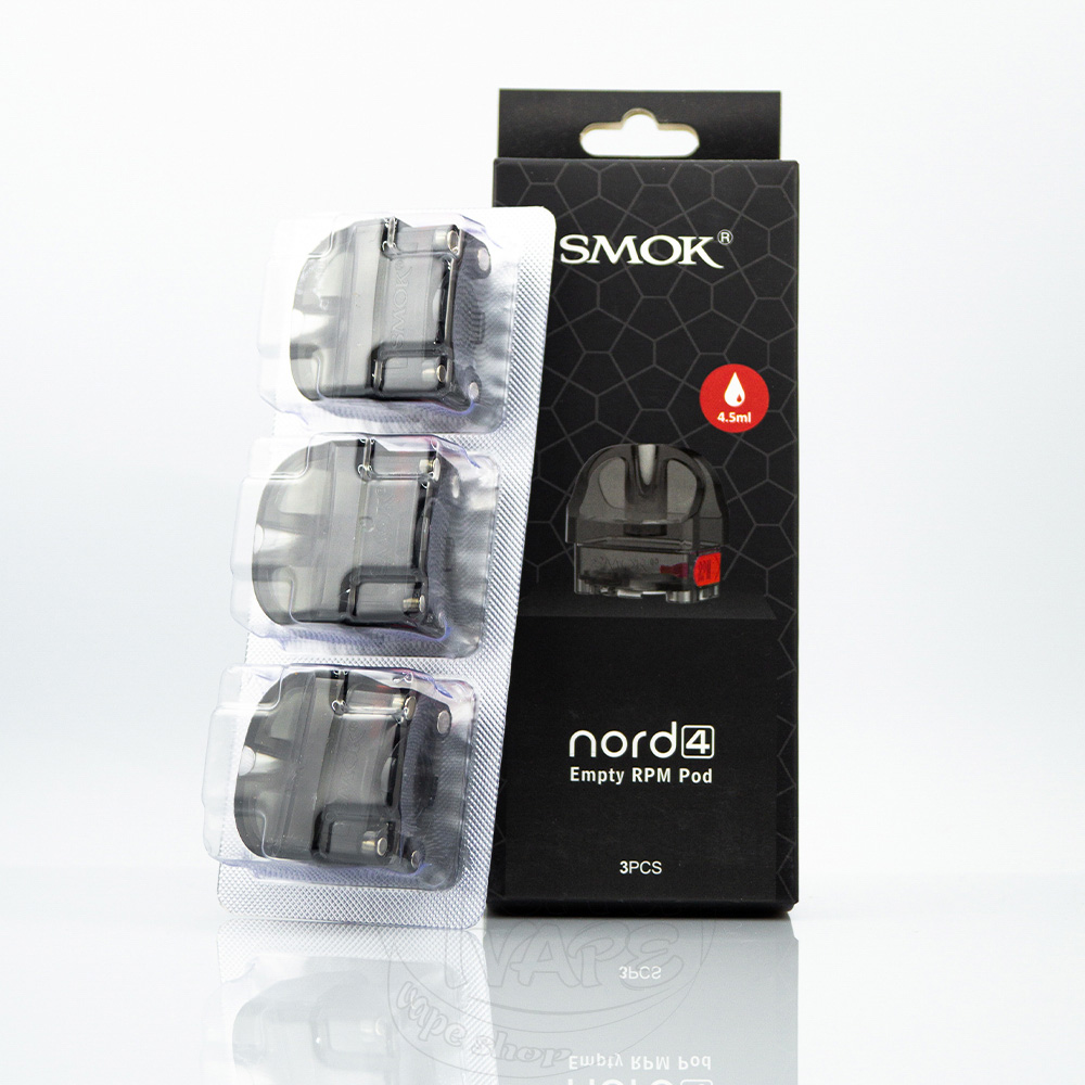 Пустой картридж для SMOK Nord 4 Empty Pod (RPM Pod, RPM2 Pod) 4.5ml ...