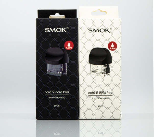 Порожній картридж Smok Nord 2 Pod Empty Cartridge (Nord pod, RPM pod) 4 ...